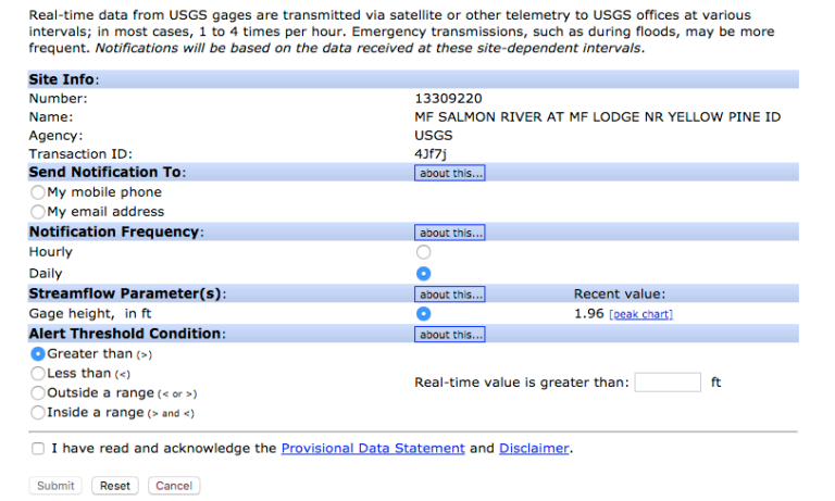 USGS Gauge Alerts: What Are They and How to Use Them - Camping By Kayak